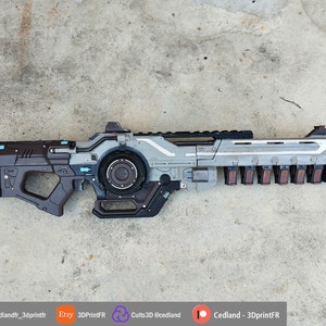 Nemesis Assault Rifle From Apex Legends Game 1:1 Replica Fan Art Prop ...