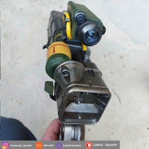 Fallout Laser Rifle Replica 1:1 Fan Art Prop - Etsy