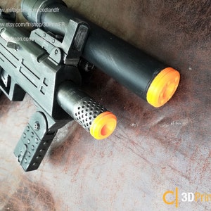 Dismountable Halo ODST SMG Submachine Gun 1:1 Replica Painted Custom ...