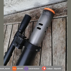 Boba Fett's EE-3 ESB Blaster Rifle 1:1 Replica Painted Custom Prop - Etsy