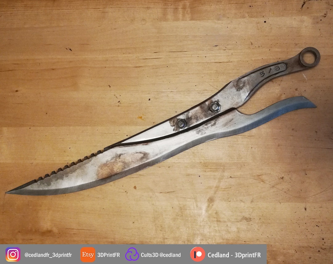 Fallout Video Game Throatslicercutlass Dagger / Knife Replica - Etsy