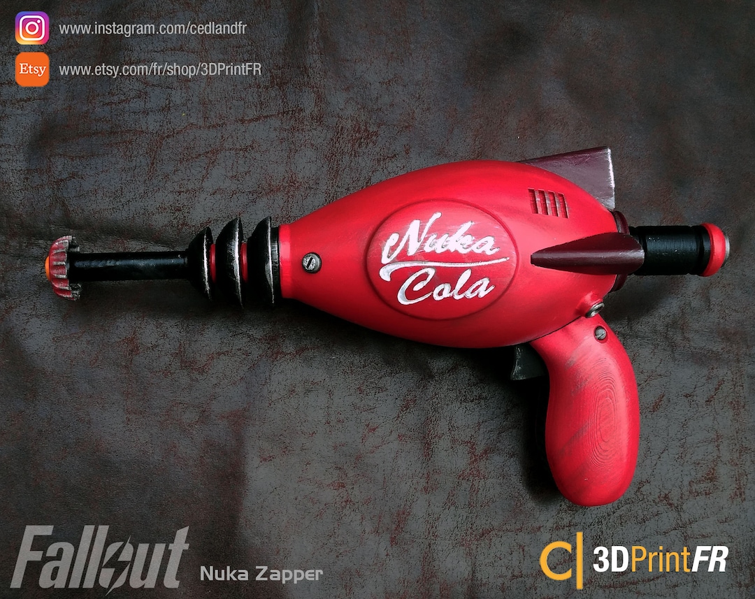 Fallout Nuka Zapper Pistol Nuka World Replica 1:1 Fan Art Prop - Etsy