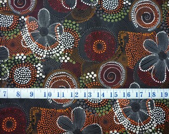 Aboriginal fabric | Etsy