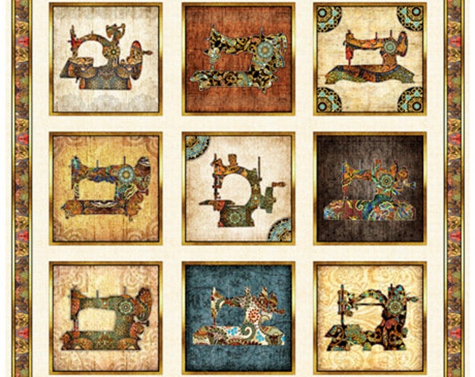 Decorative Sewing Machine Fabric Panel - Etsy