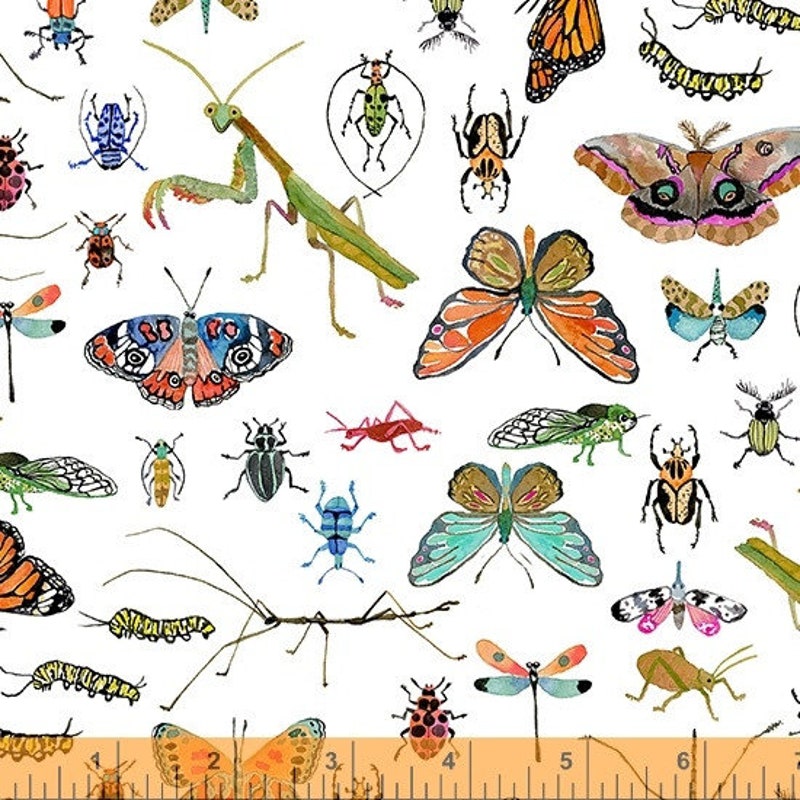 Insect Fabric - Etsy