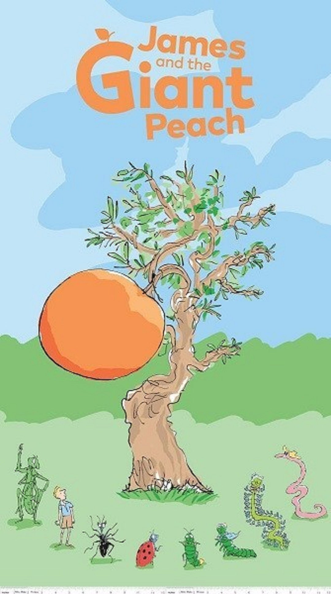 James and the Giant Peach James and Friends Around the Tree Cotton ...