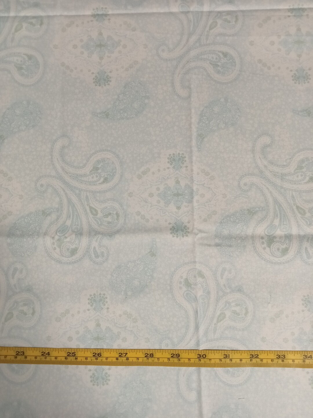 Annette Tatum Vintage Sweet Confection Teal Cotton Quilting Fabric 1/2 ...