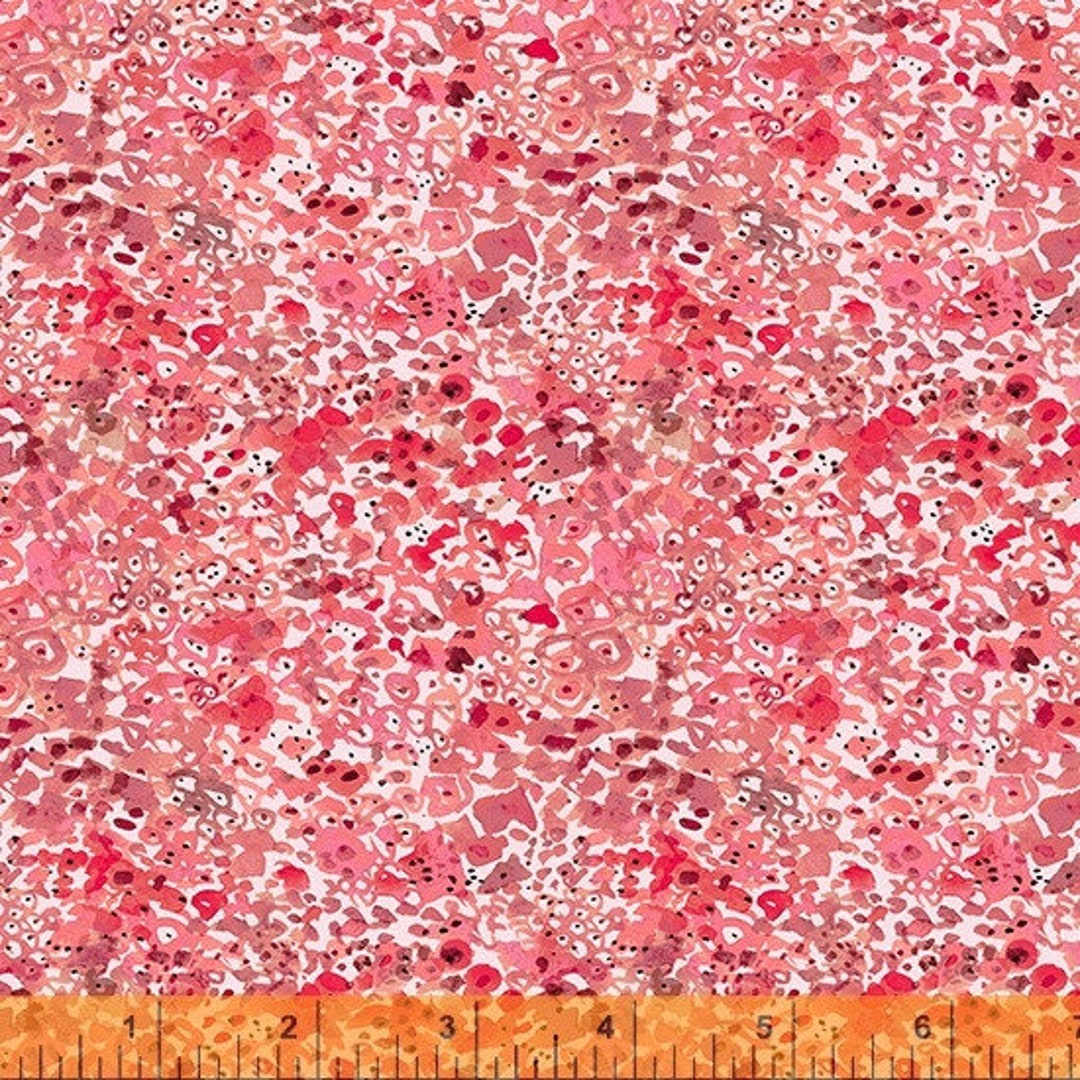 Deep Forest Bumpy Toad Coral 52995D-14 Cotton Quilting Fabric 1/2 YARD ...