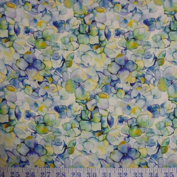 Hydrangea Fabric - Etsy