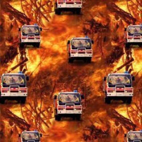 Honouring Australia's Wildfire Heroes 0109/j Fire Trucks | Etsy