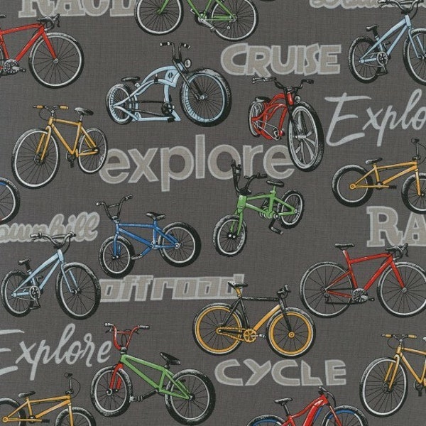 Bicycle Fabric - Etsy
