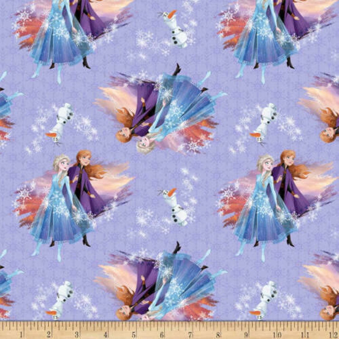 Disney Frozen 2 II Destiny Awaits Cotton Quilting Fabric 1/2 YARD - Etsy