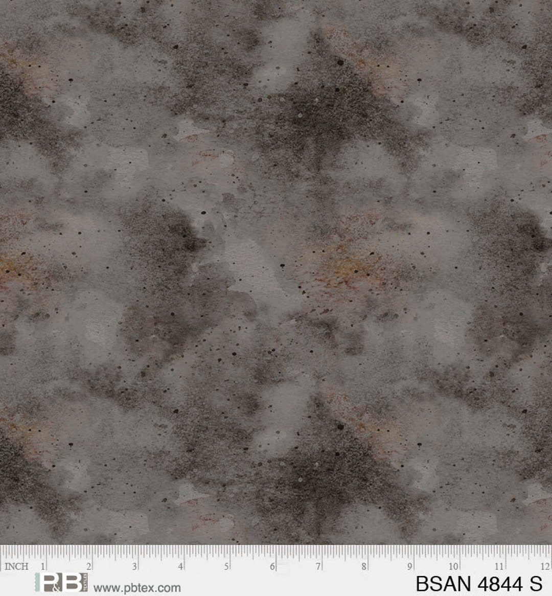 Baby Safari African Jungle Animals Texture Slate Cotton Quilting Fabric ...