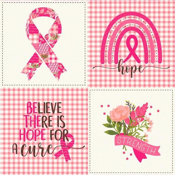 Cancer Quilting Panels - Etsy