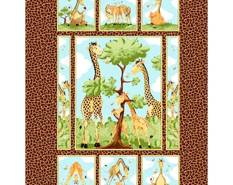 Susybee Zig Flying Ace Cotton Quilting Fabric Panel - Etsy