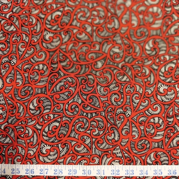 Fern Print Cotton Fabric - Etsy