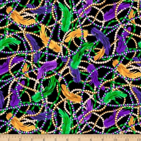 Mardi Gras Fabric - Etsy
