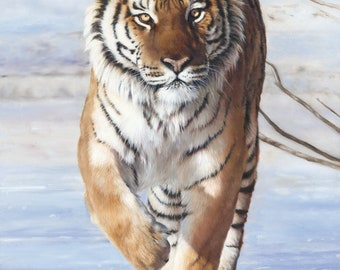 Tiger Fabric Panel | Etsy