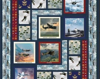 Air Force Quilt Fabric - Etsy