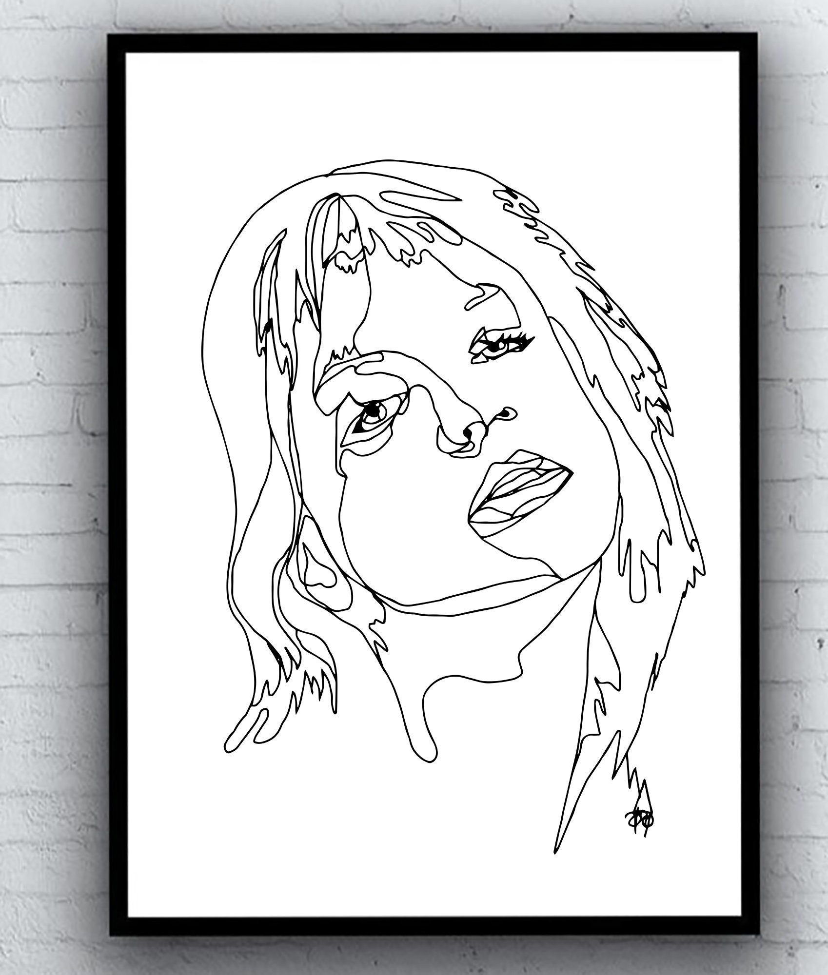 10 Promi Portrait geboren im Juli Wähle deine einzigartige | Etsy