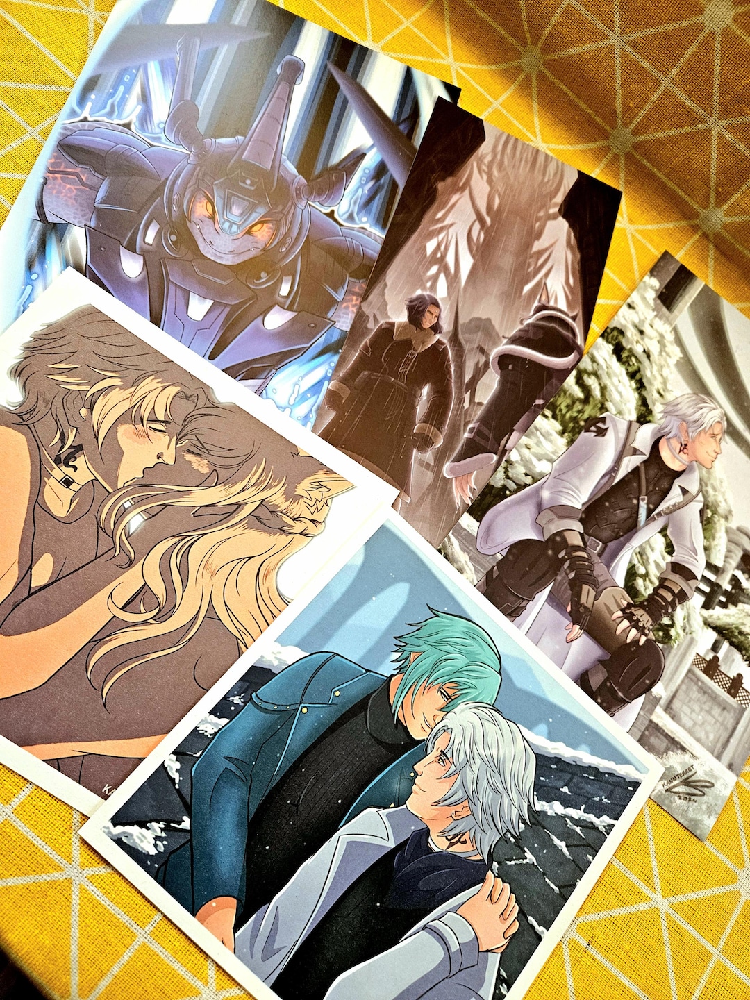 FFXIV Small Prints - Zoraal Ja, Jullus, Sicard Thancred, WOL - Etsy