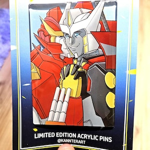 Large Acrylic Deco Pins - Transformers Knockout Breakdown / Rodimus ...