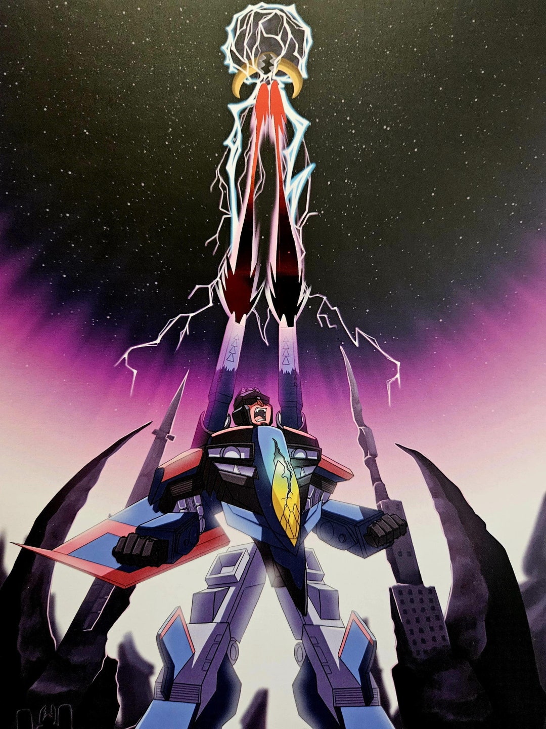 FOIL A4 PRINT - Armada Starscream - Etsy