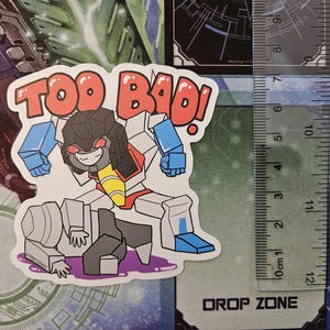 TRANSFORMERS MEME STICKERS - Various Sizes, Prime, Armada, G1 - Etsy