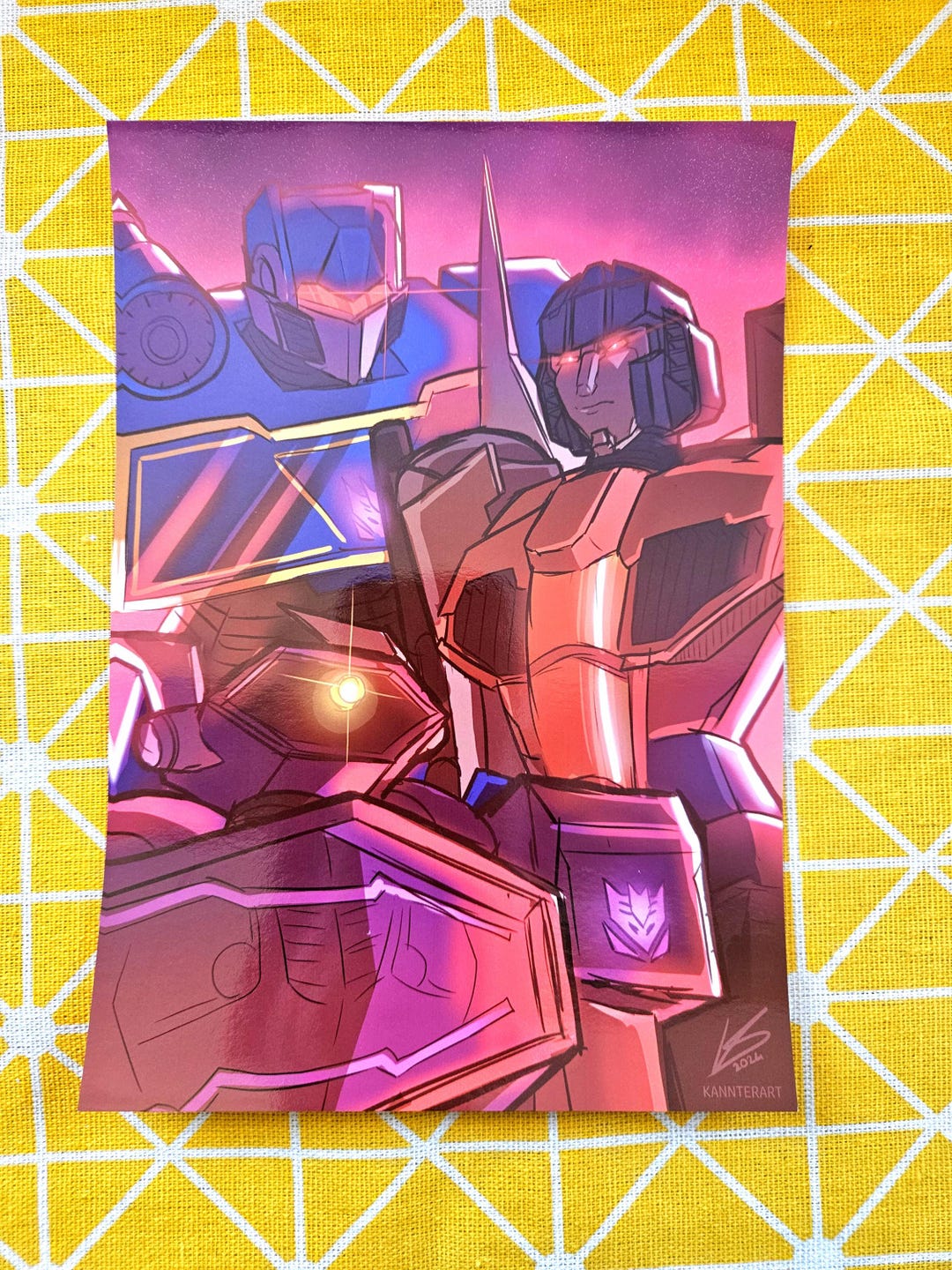 TRANSFORMERS ONE A5 Print: Starscream, Soundwave, Shockwave - Etsy