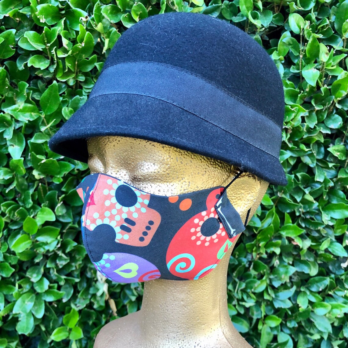 Sugar Skulls Face Mask - Etsy