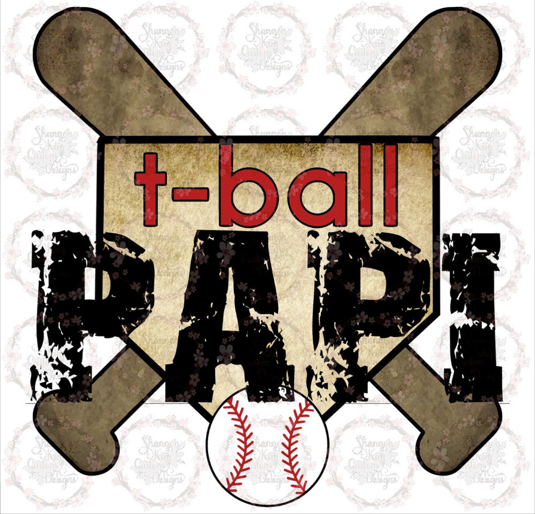 T-ball Papi PNG Download Sublimation Design - Etsy