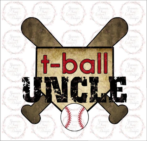 T-Ball Uncle PNG Download Sublimation Design | Etsy