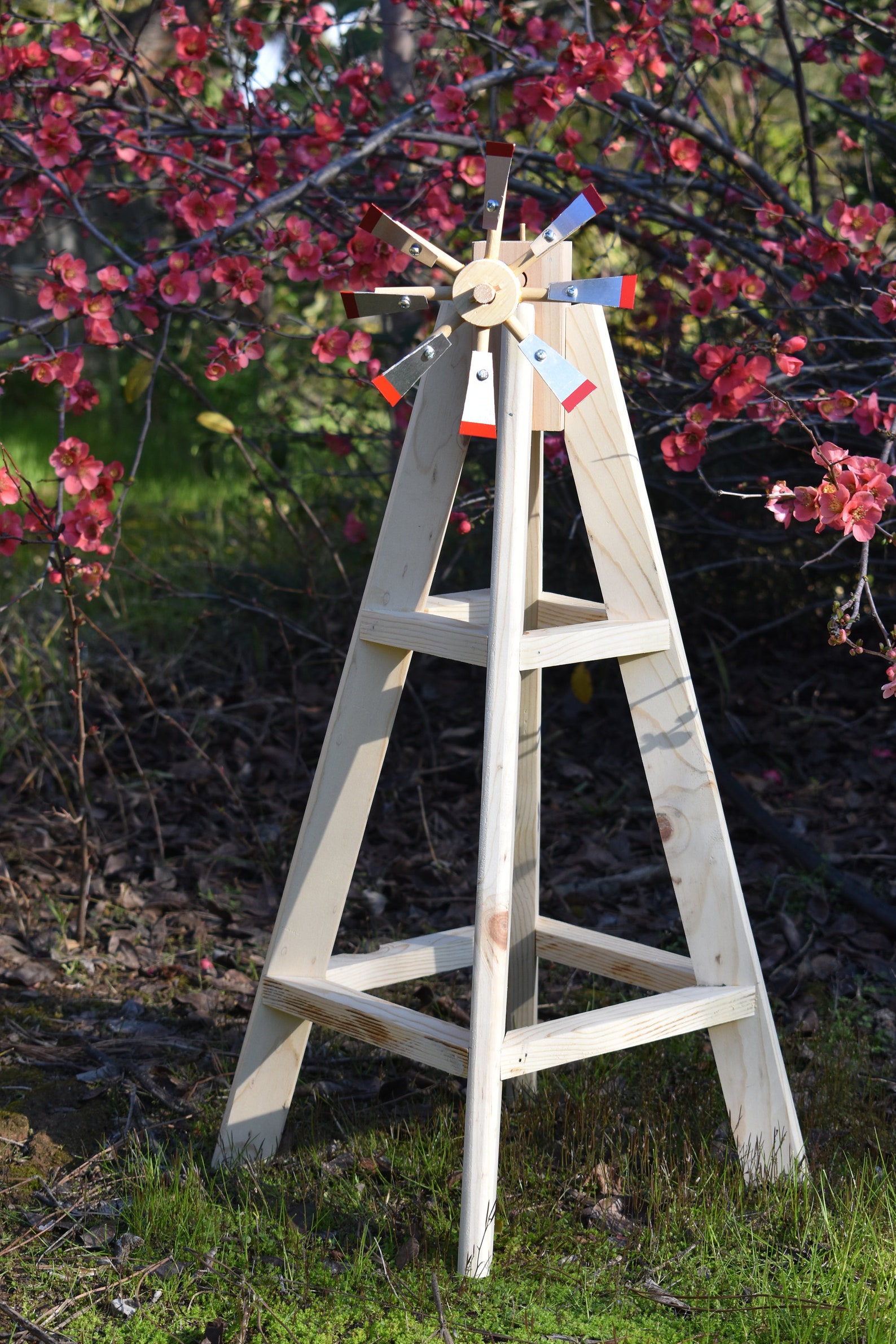Mini Western Garden Windmill Plans - Etsy