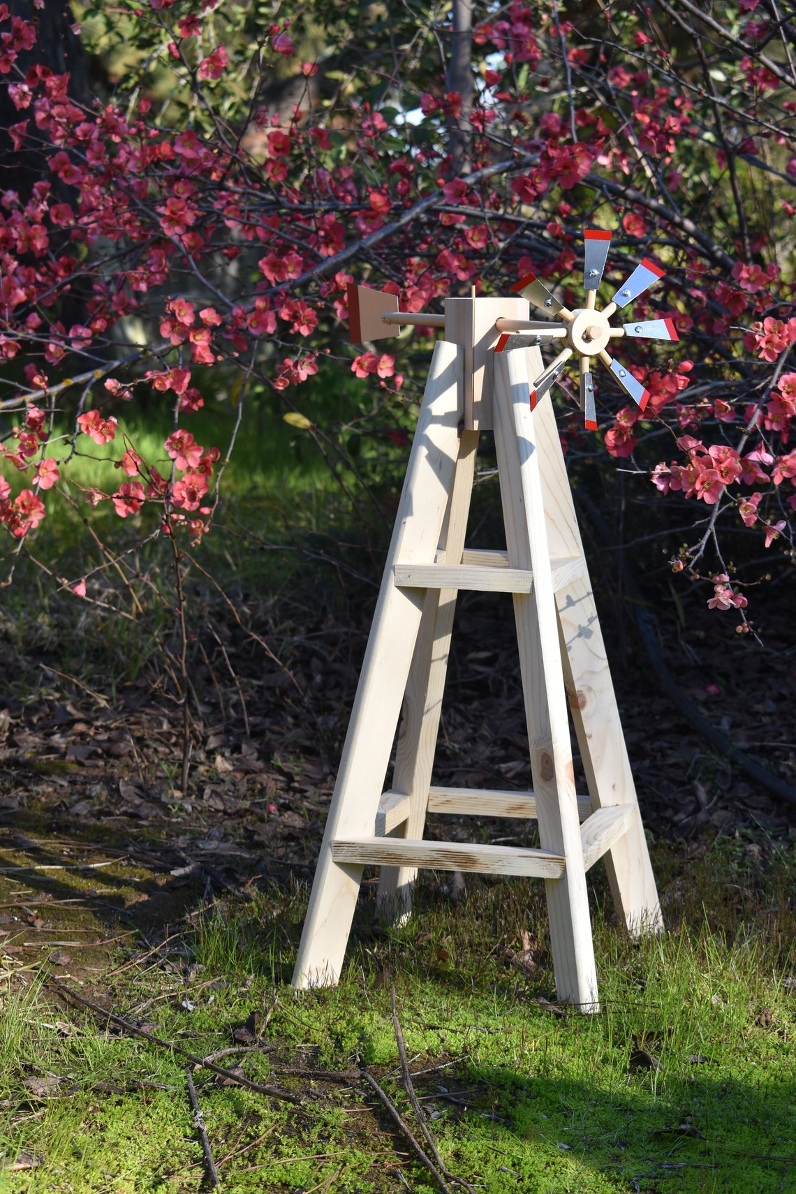 Mini Western Garden Windmill Plans - Etsy