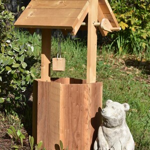 Small Wooden Garden Well Plans - Etsy