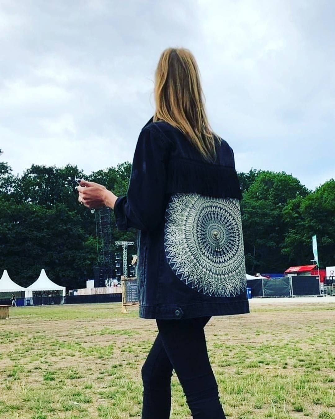 Boho Jacket Hippie Jacket Festival Jacket Denim Jacket - Etsy