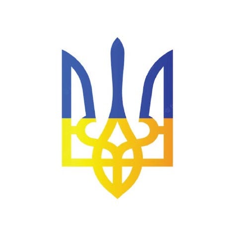 Coat of Arms of Ukraine Peyote With a Twist Pattern / PWAT / Peytwist ...