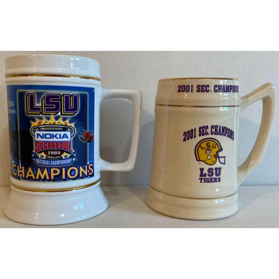 LSU Tigers 2001 S.E.C. Champions & 2004 National Champs Nokia Sugar ...