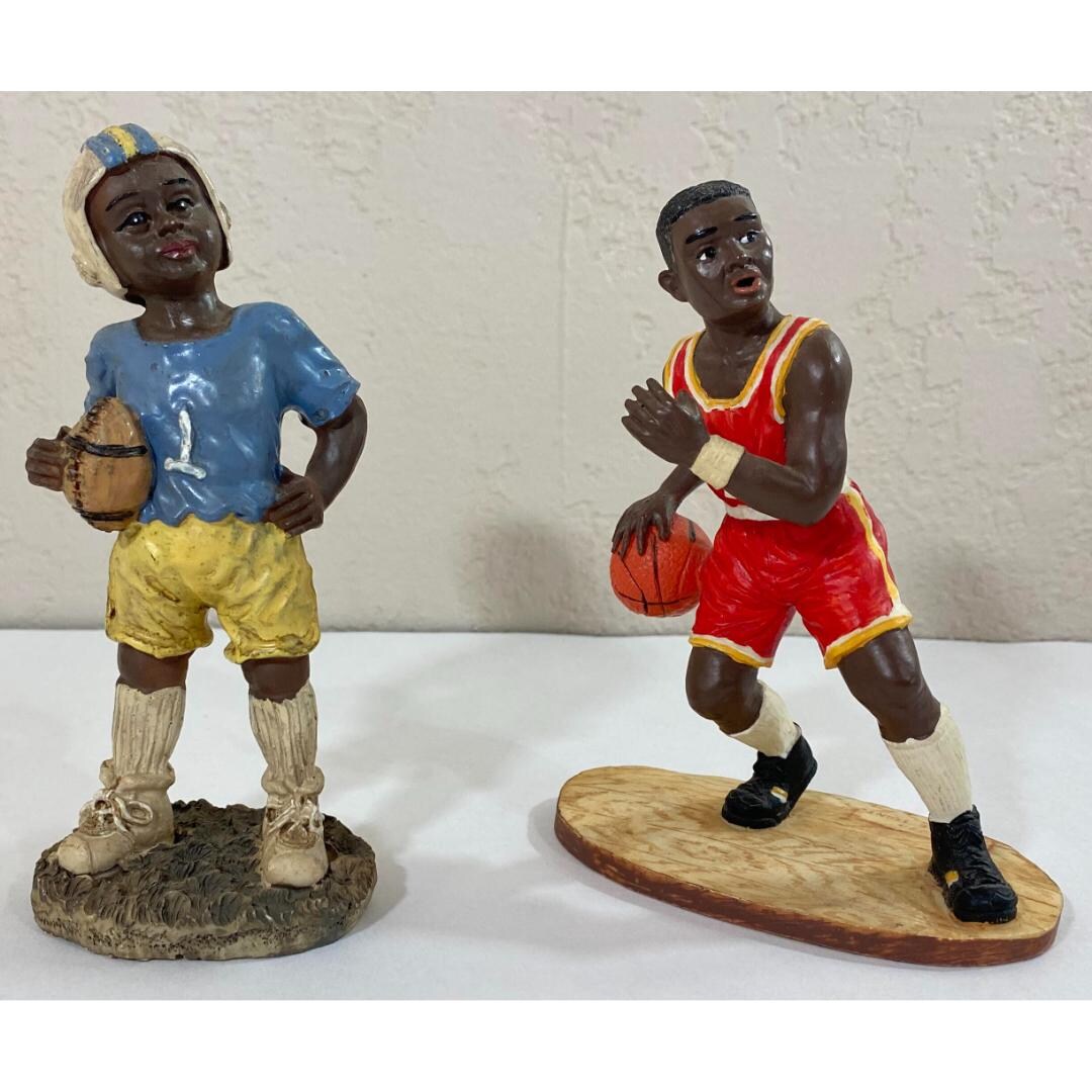 FYM Football & 1994 Vantage Point Basketball African American Sports ...