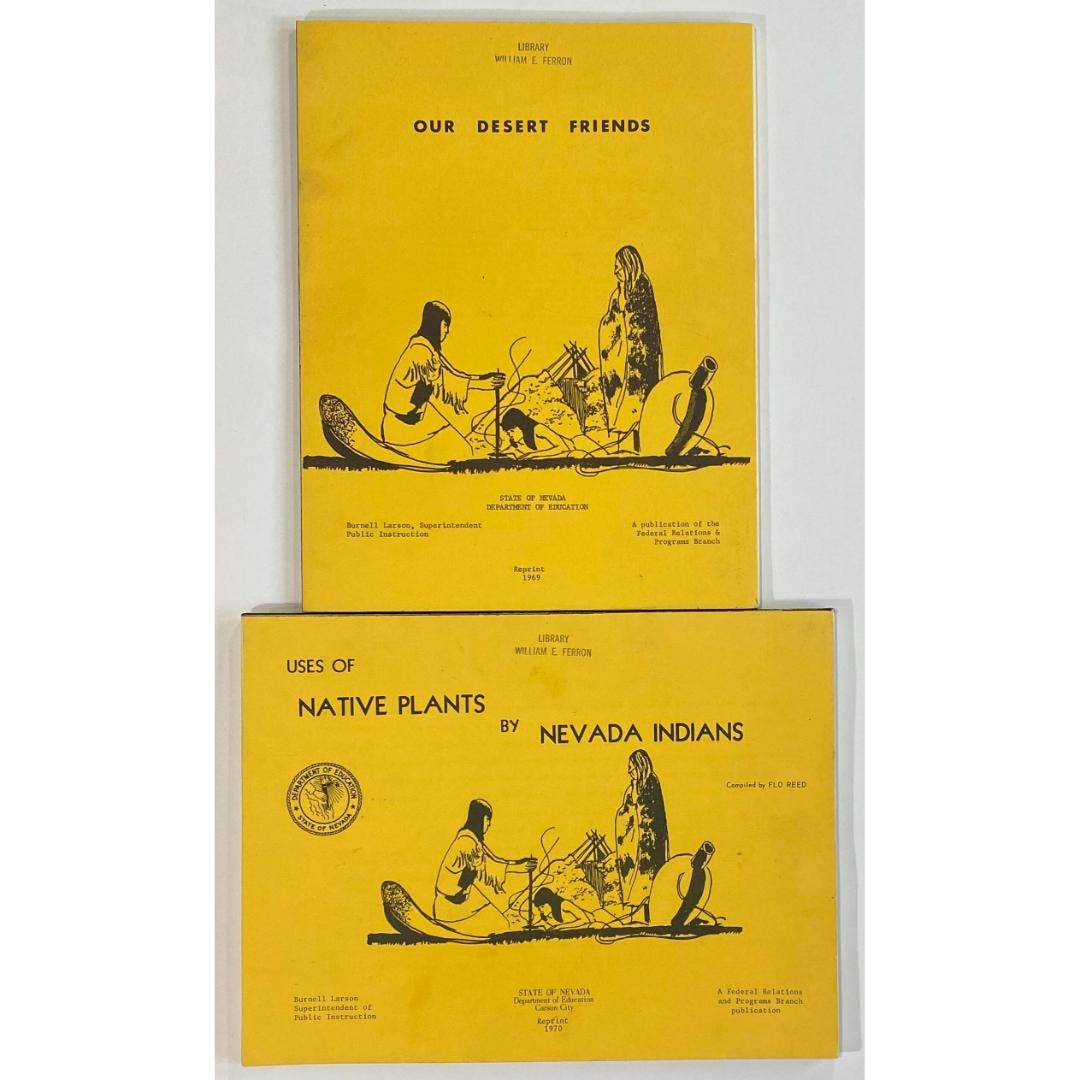 Uses of Native Plants by Nevada Indians & Our Desert Friends Nevada - Etsy