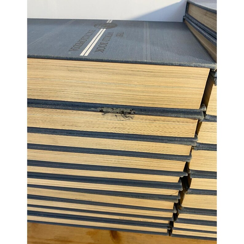 1965 World Book Encyclopedia 20 Volume Set Field Enterprises Education ...