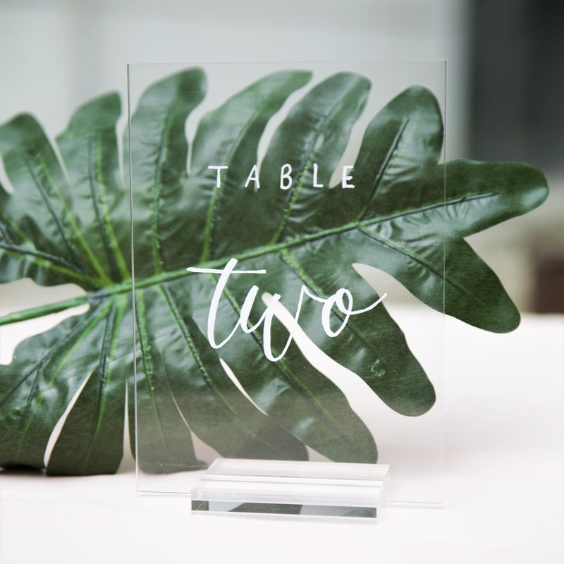 Table Number Holder - Etsy