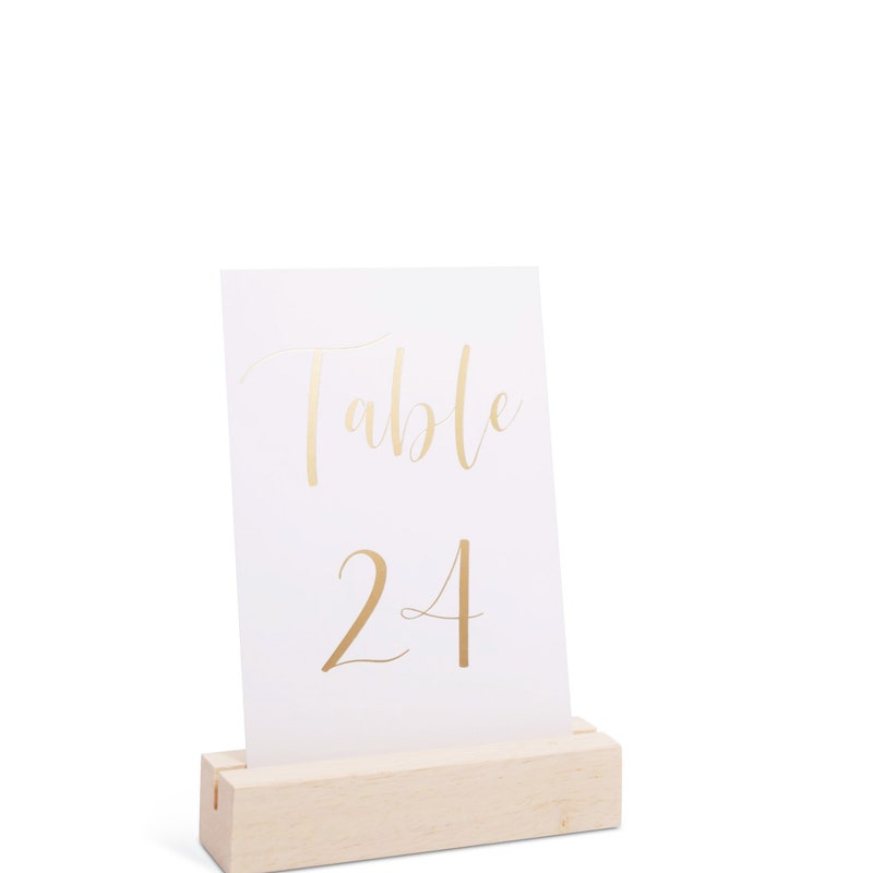 Table Number Holders - Etsy