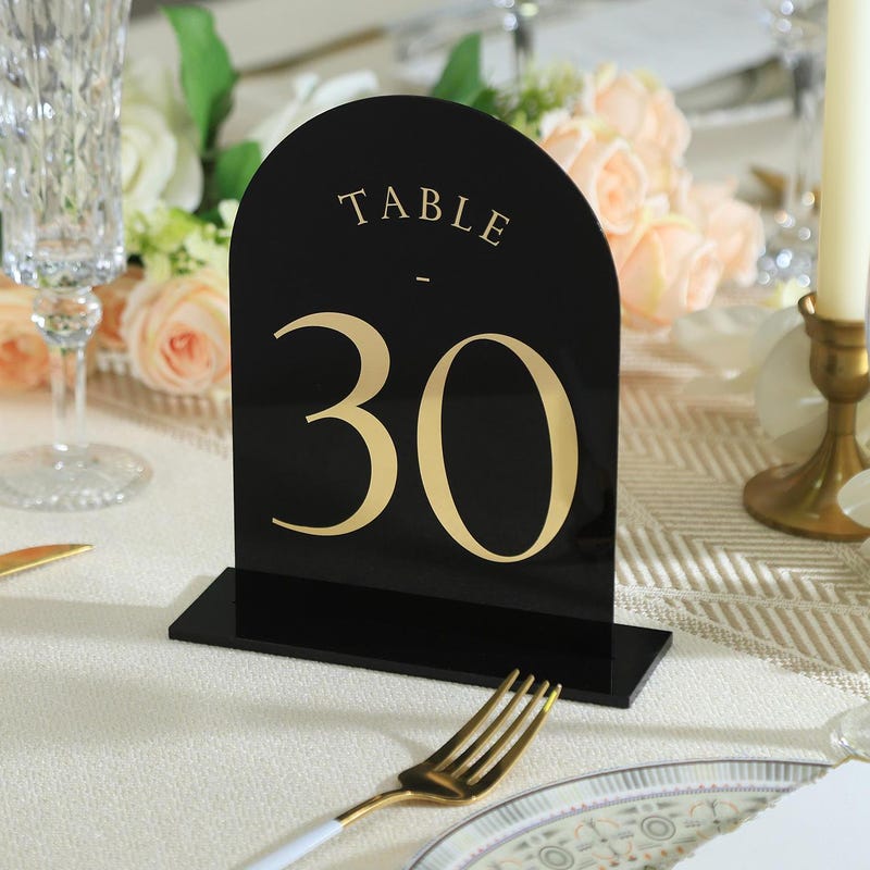 Arch Table Numbers - Etsy