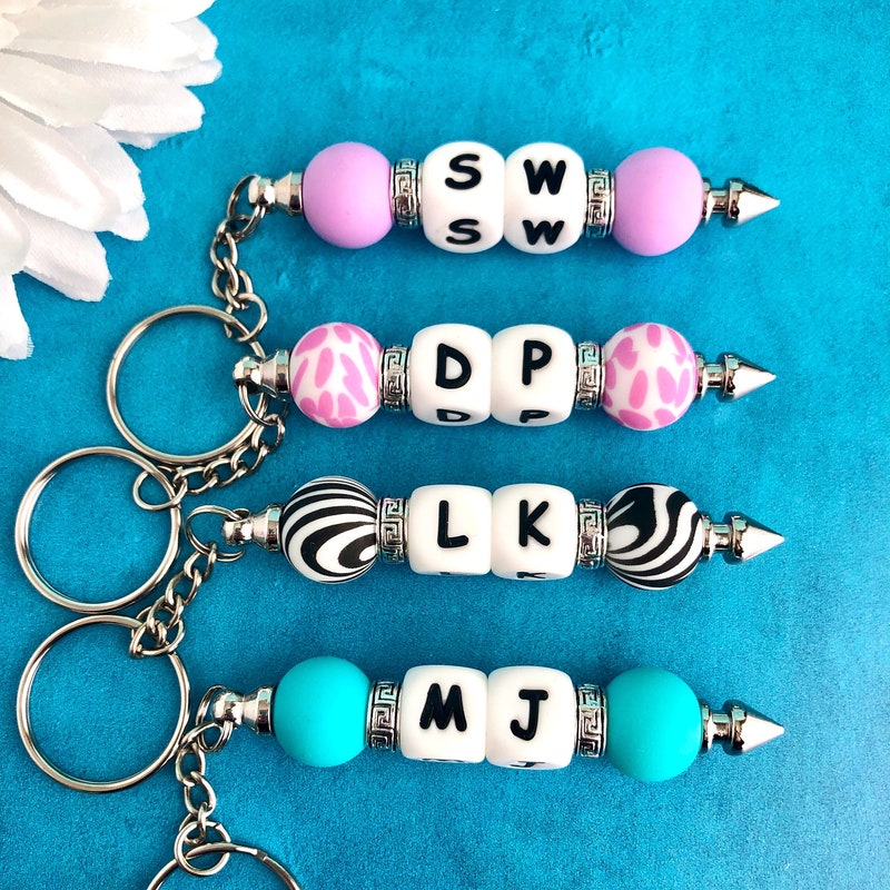 Beads Key Chain - Etsy