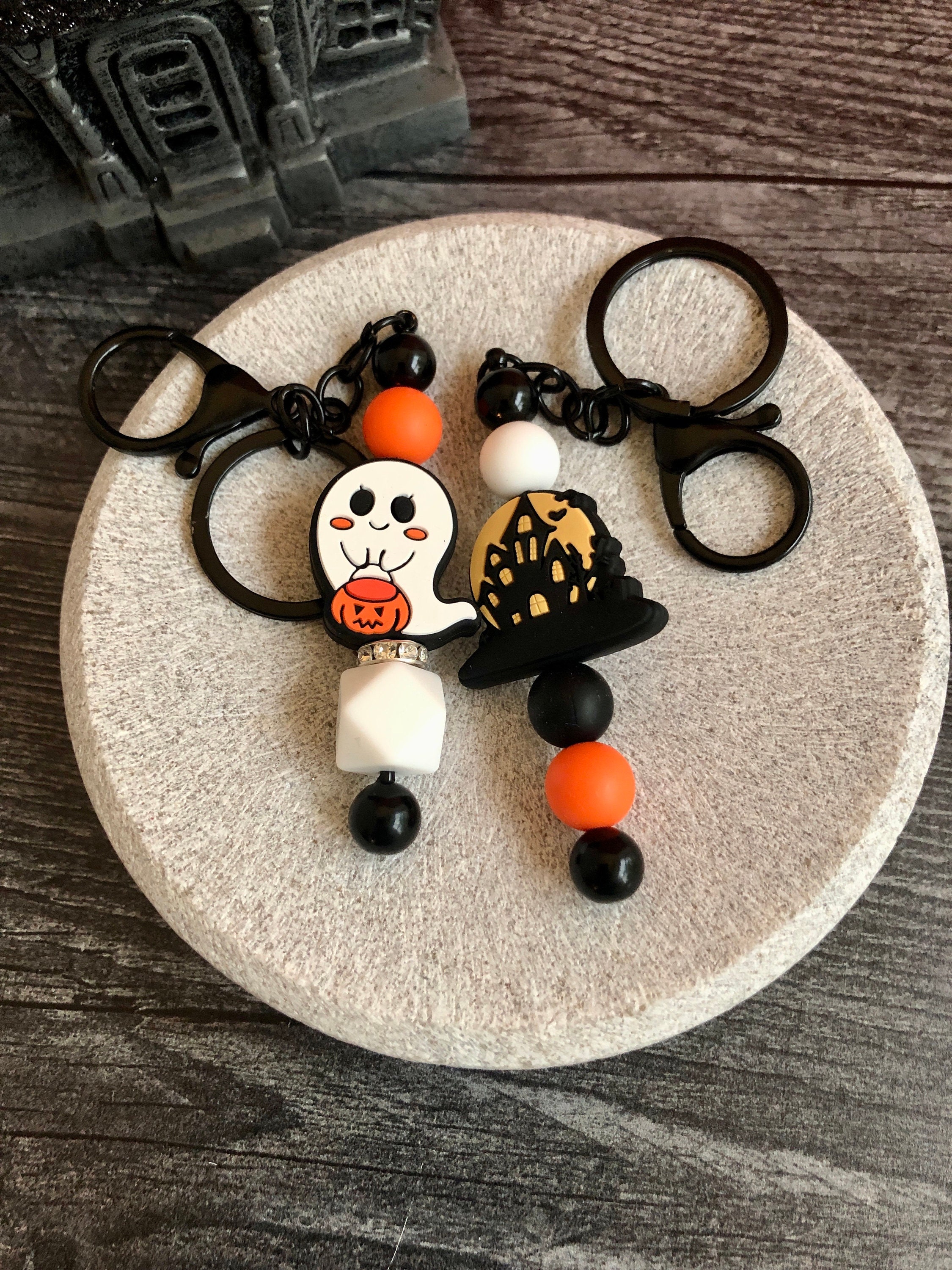 DIY Halloween Key Chain Kit, Set of 2 Halloween Keychains You Make ...