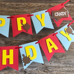 Candy Bar Banner Chocolate Party Decor Sweets Party Theme - Etsy