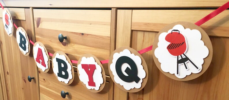 Babyq Shower Baby Q Theme BBQ Party Baby Shower Decorations Gender ...