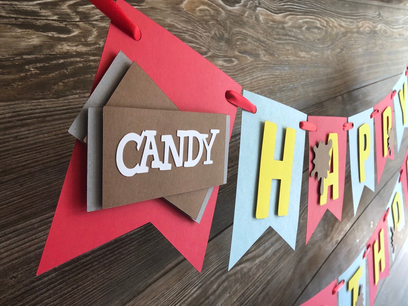 Candy Bar Banner Chocolate Party Decor Sweets Party Theme | Etsy