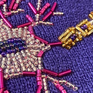 Neuron 6" Beadwork Embroidery Anatomical Pattern - DIY Digital PDF ...